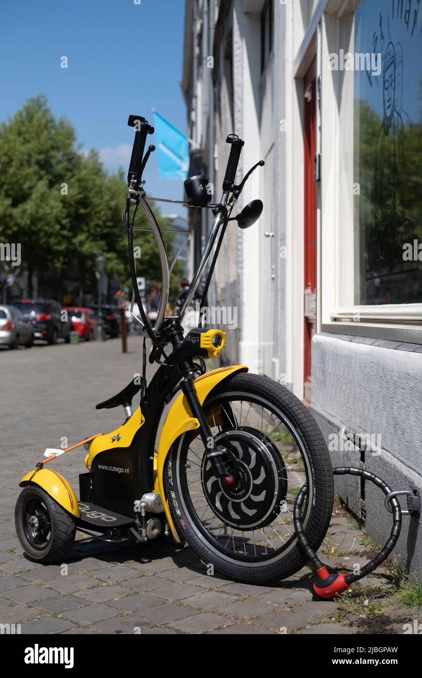 The 'Qugo' is made in Holland and is an electrically powered vehicle ...