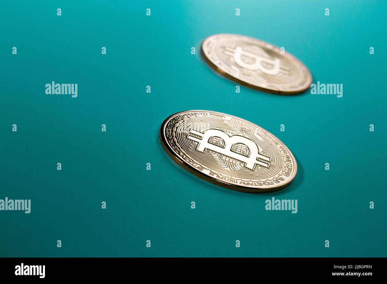 Three crypto coins hi-res stock photography and images - Alamy