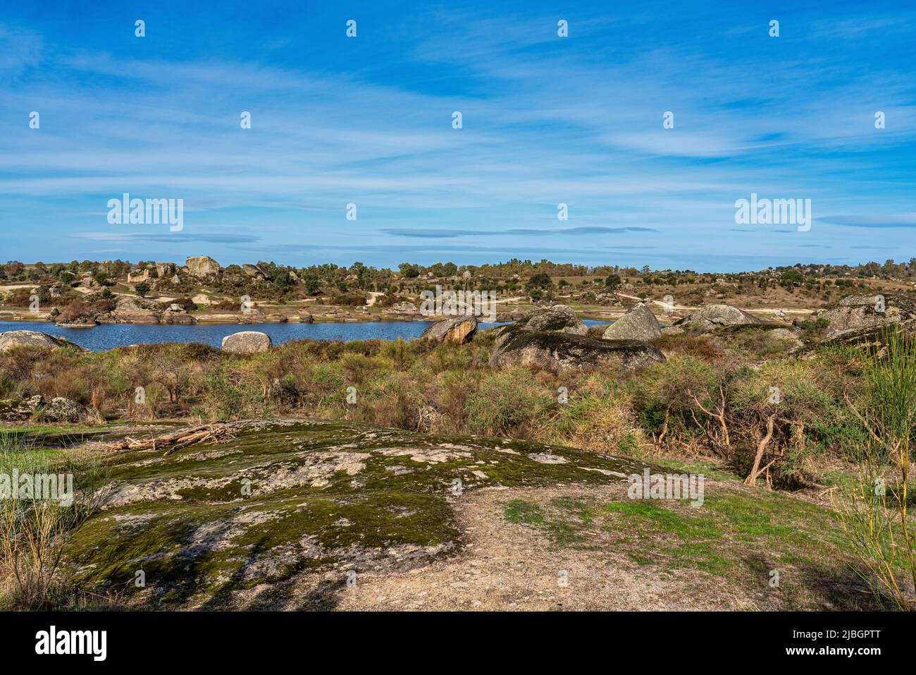 Los Barruecos Natural Monument, Malpartida de Caceres, Extremadura in ...