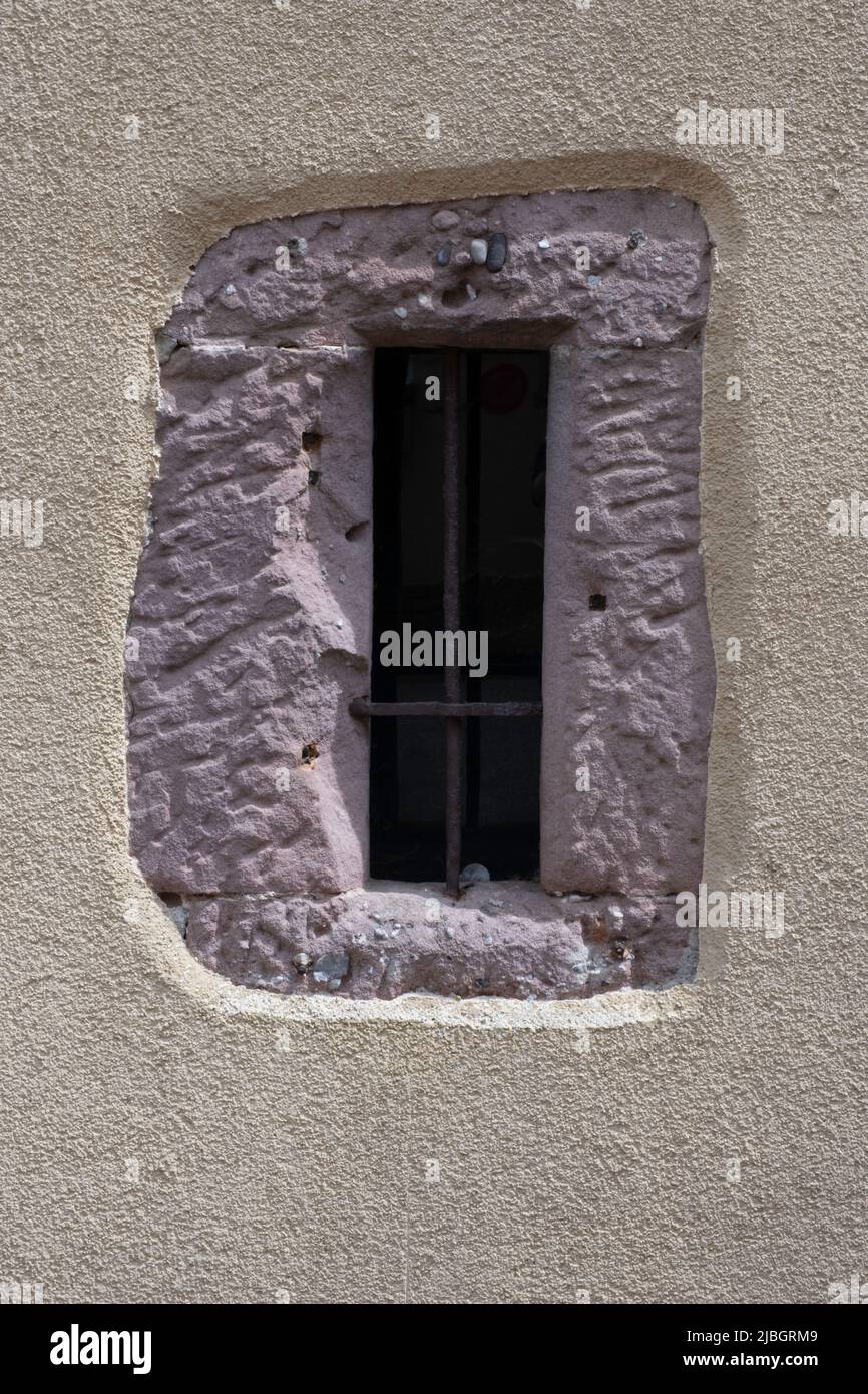 Texture old beige plaster windows hi-res stock photography and images ...