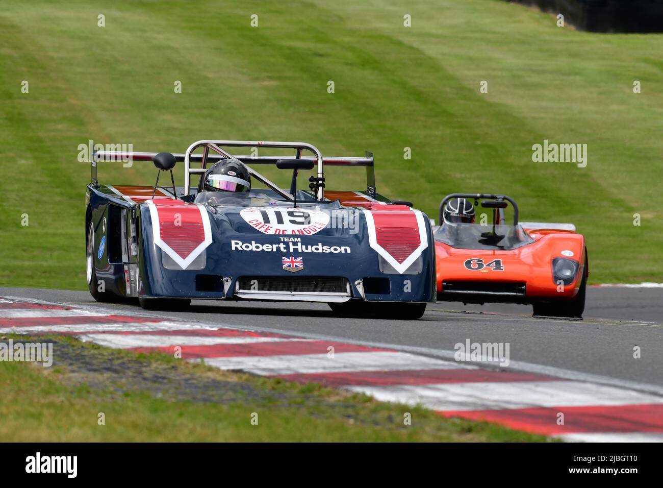 James Claridge, Goncalo Gomes, Chevron B23, Masters Sports Car Legends ...