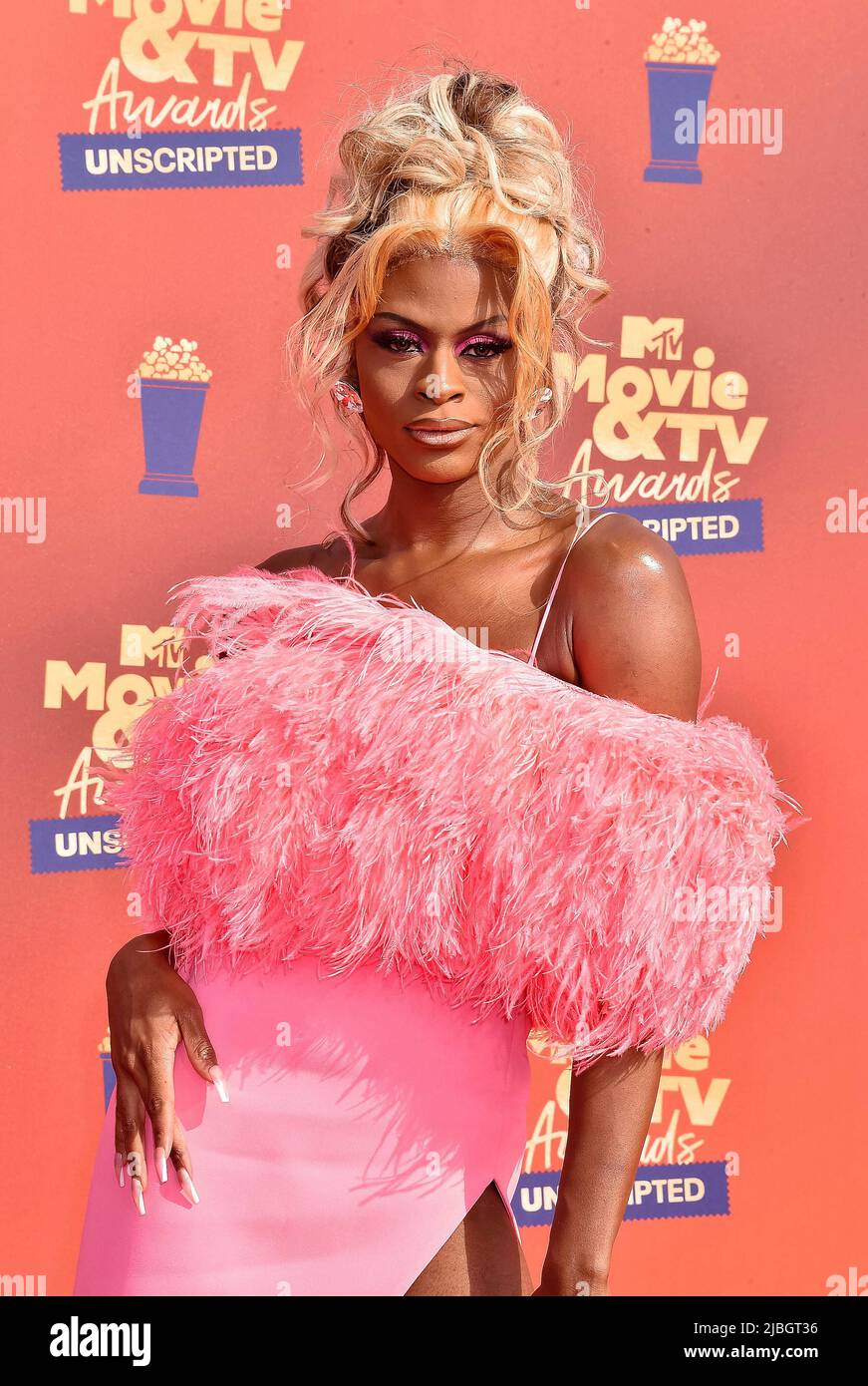 Symone attends the 2022 MTV Movie and TV Awards: UNSCRIPTED at Barker ...