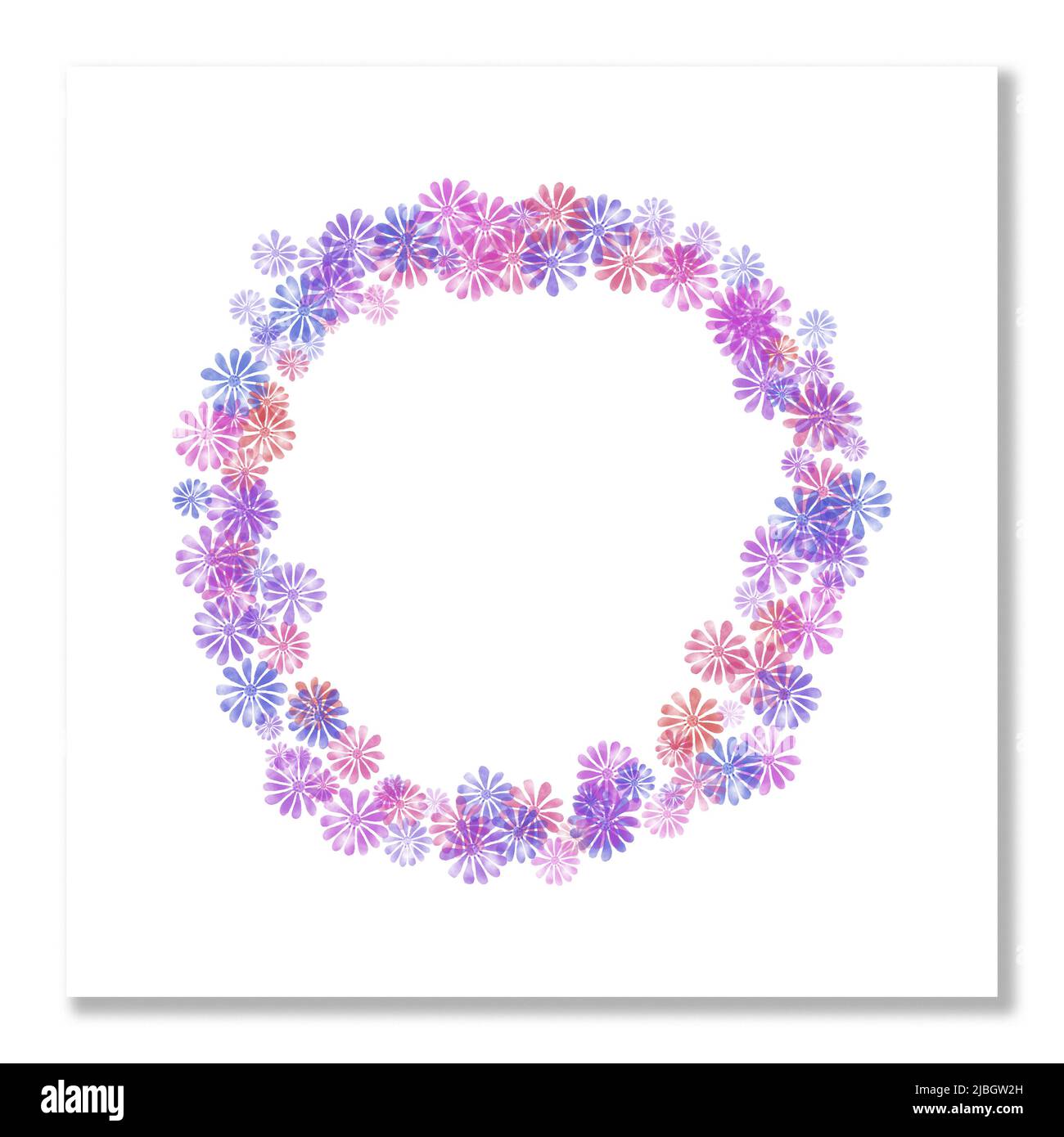 Purple Wedding Borders