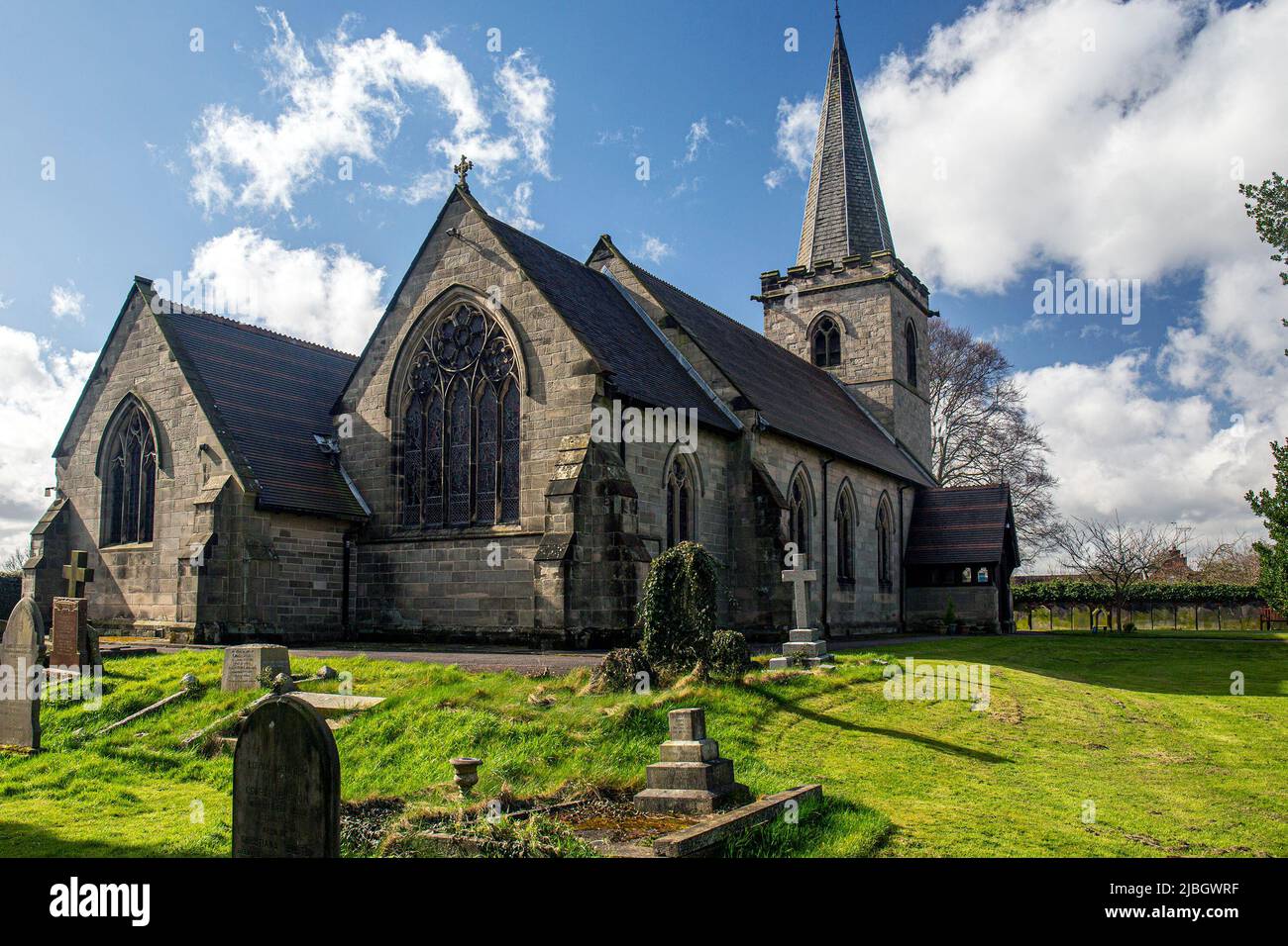 Rocester church hi-res stock photography and images - Alamy