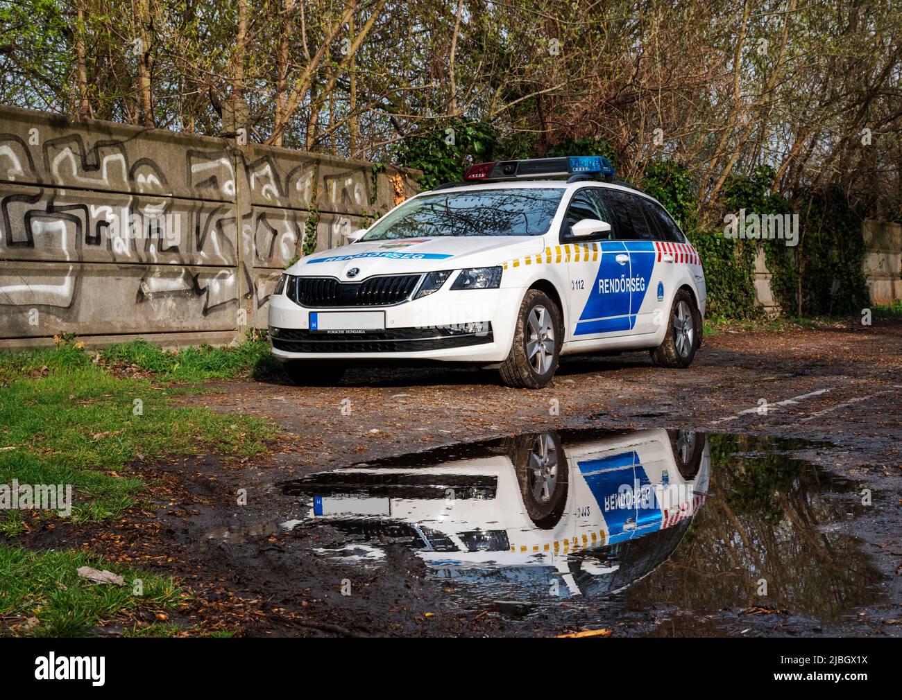 Skoda police car hi-res stock photography and images - Alamy
