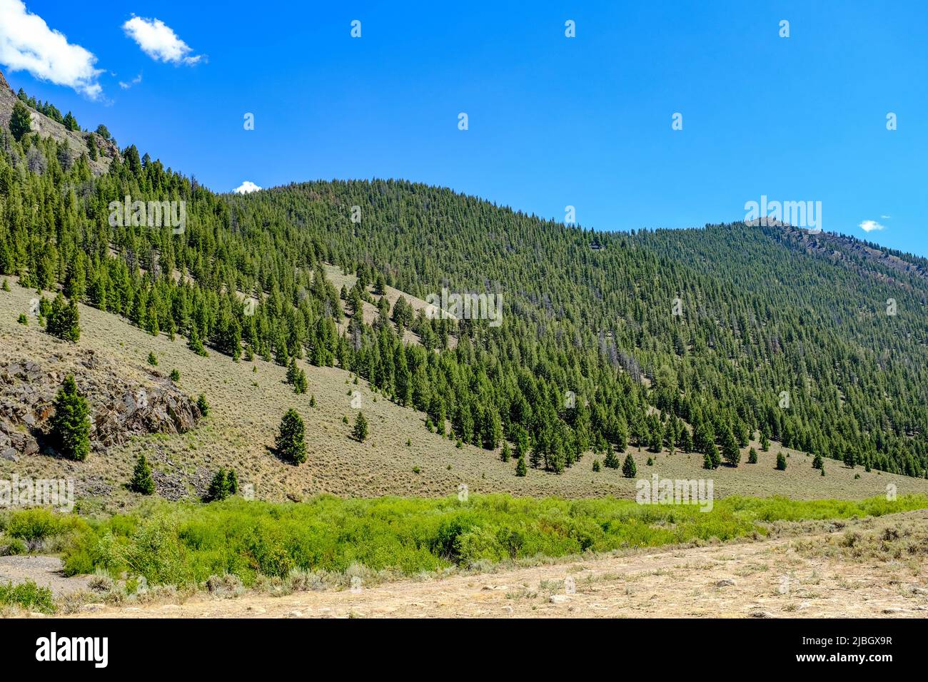 Copper Basin, Idaho Stock Photo - Alamy
