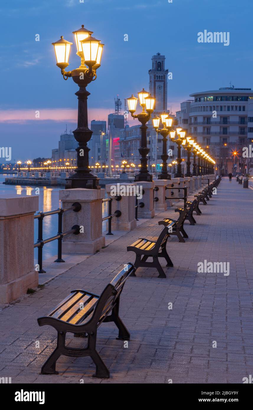Promenade bari puglia italy hi-res stock photography and images - Alamy