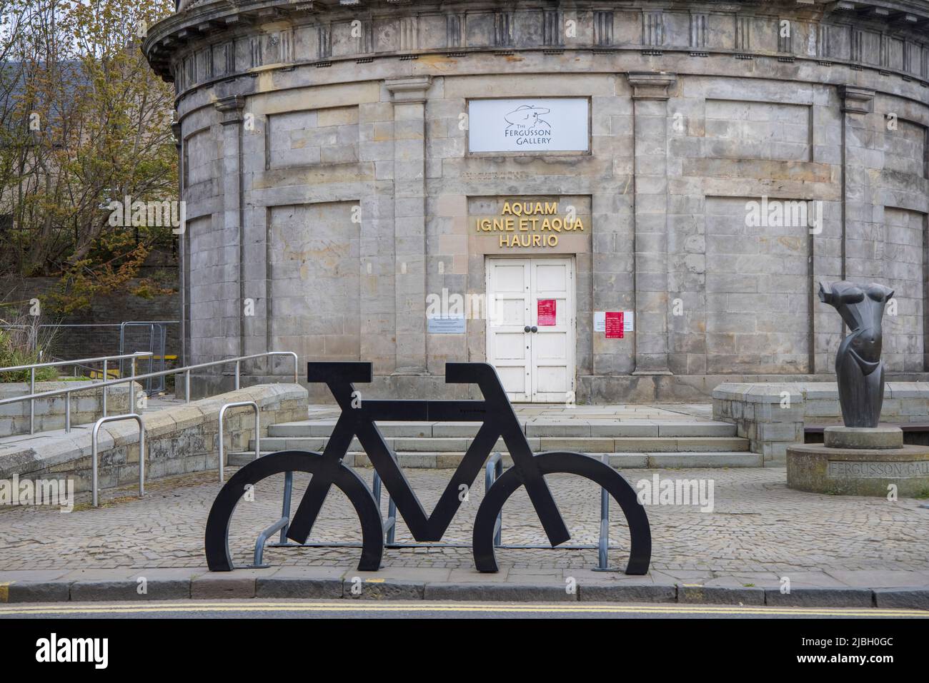 the furgusson art gallery in perth scotland Stock Photo - Alamy