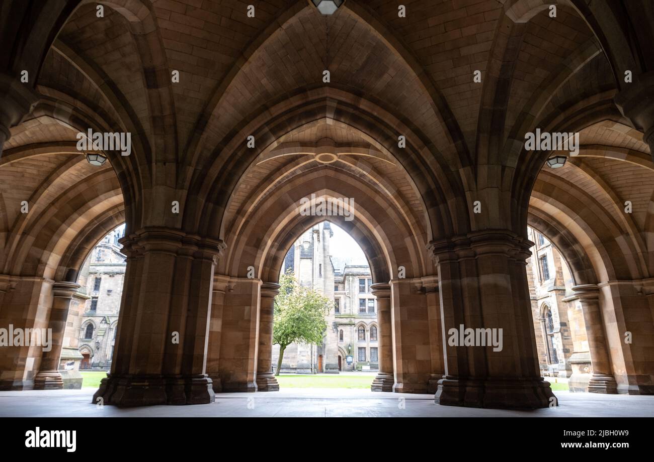 Gothic revival cloisters hi-res stock photography and images - Alamy