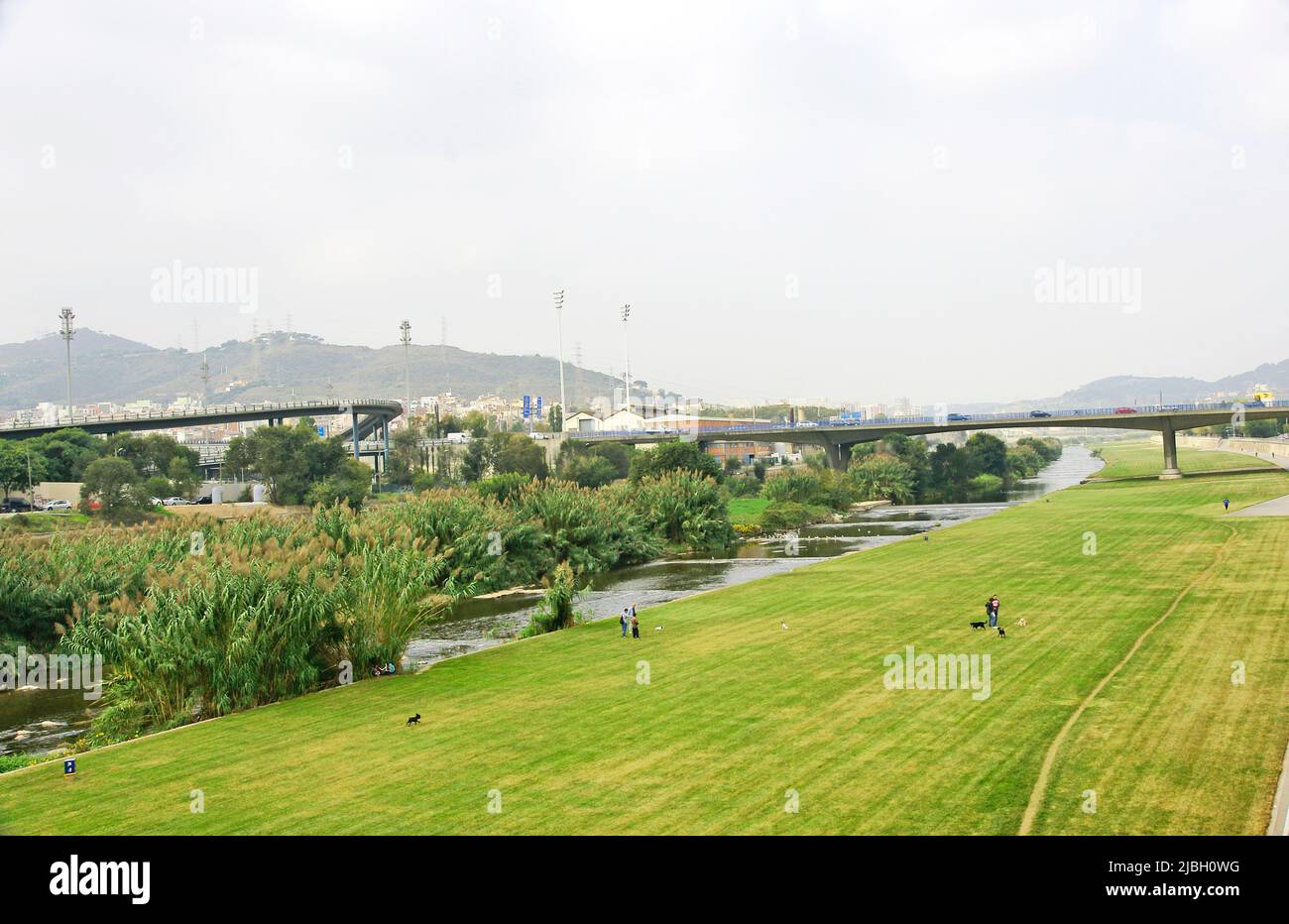 Besos river park hi-res stock photography and images - Alamy