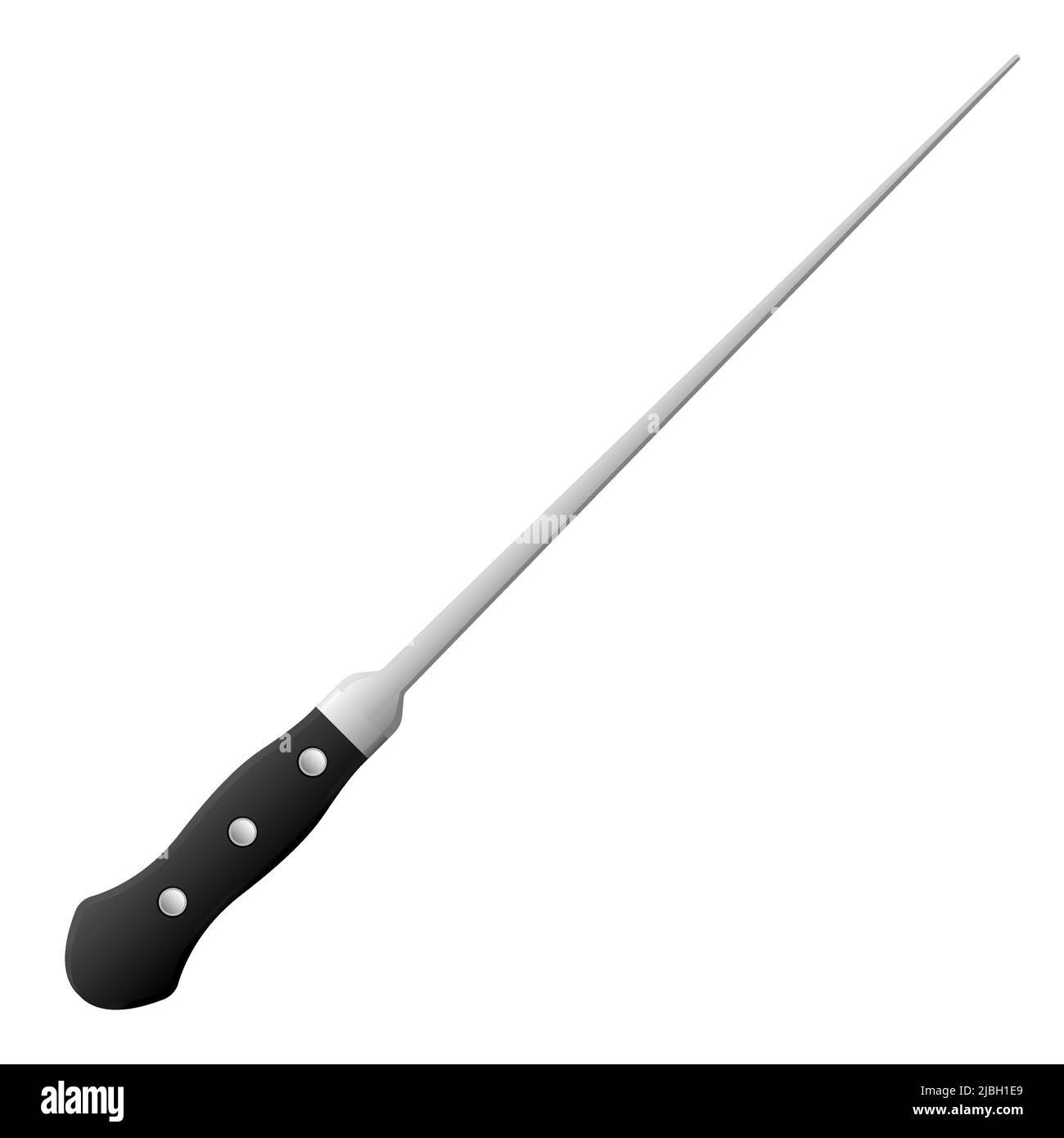 Metal roasting stick Stock Vector Images - Alamy