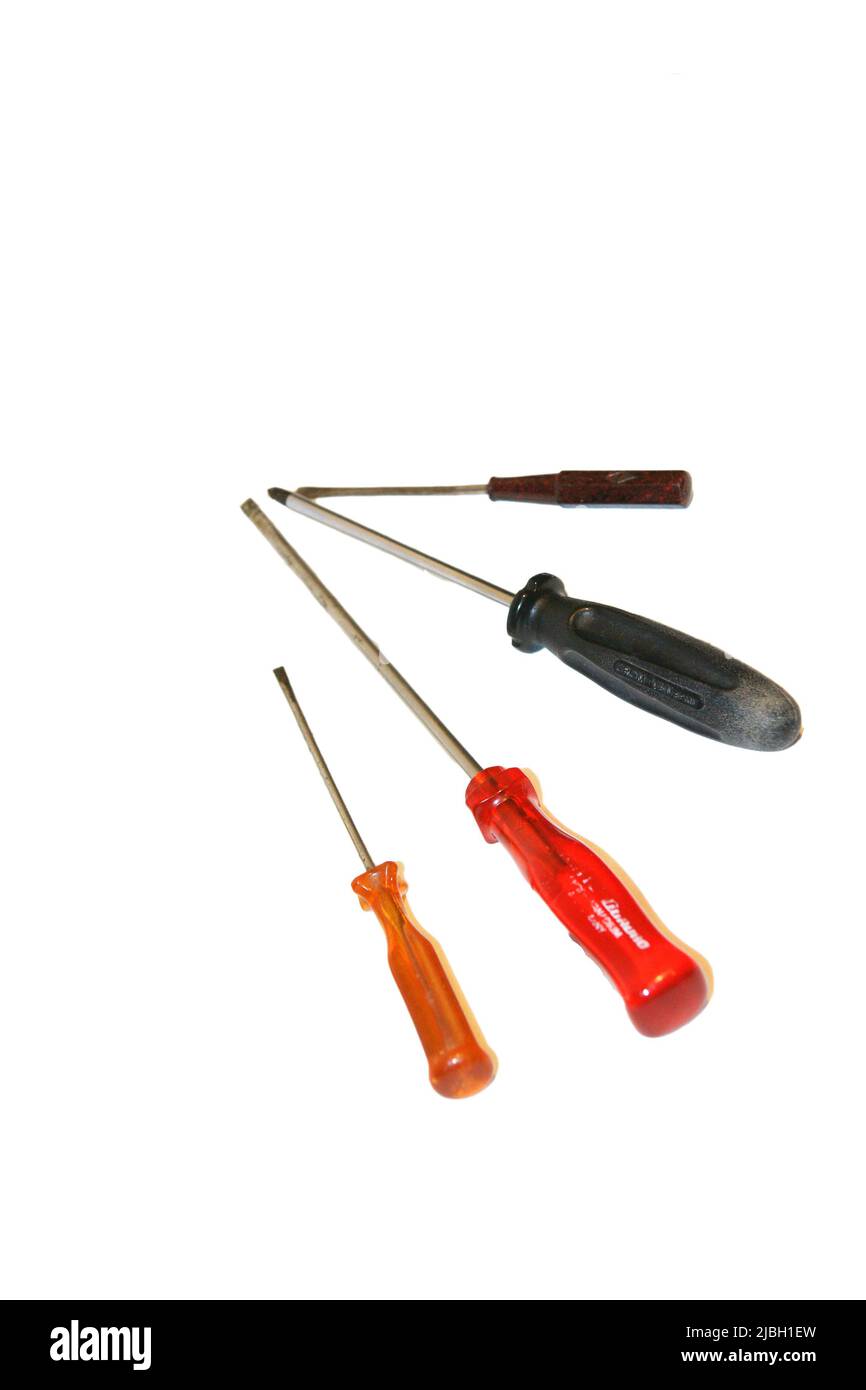 Screwdrivers of different sizes Stock Photo - Alamy