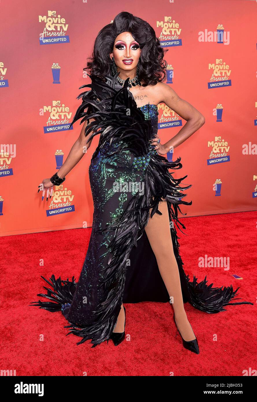 Angeria Paris Vanmicheals attends the 2022 MTV Movie and TV Awards ...