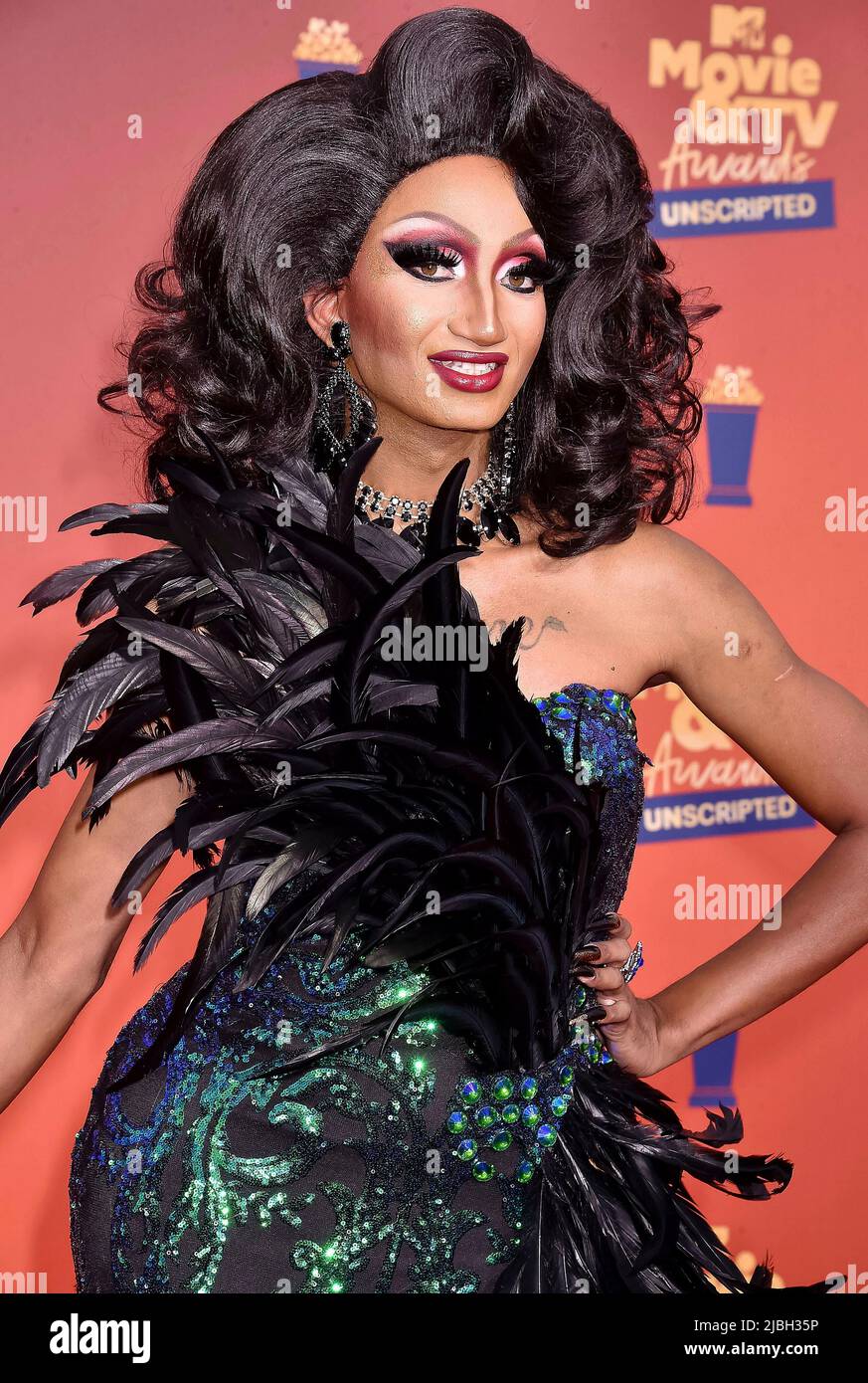 Angeria Paris Vanmicheals attends the 2022 MTV Movie and TV Awards ...