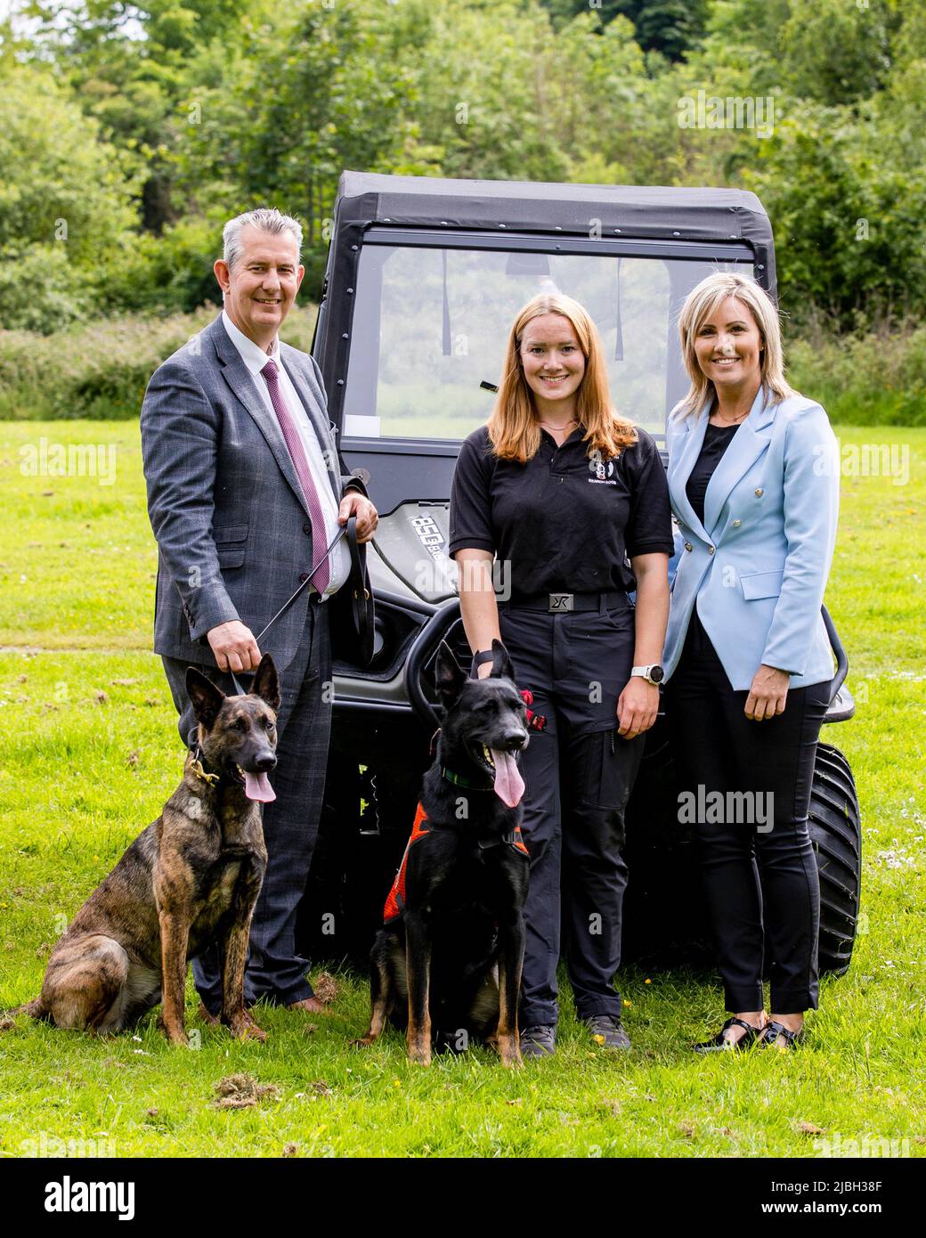 (left to right) Agriculture Environment and Rural Affairs Minister ...
