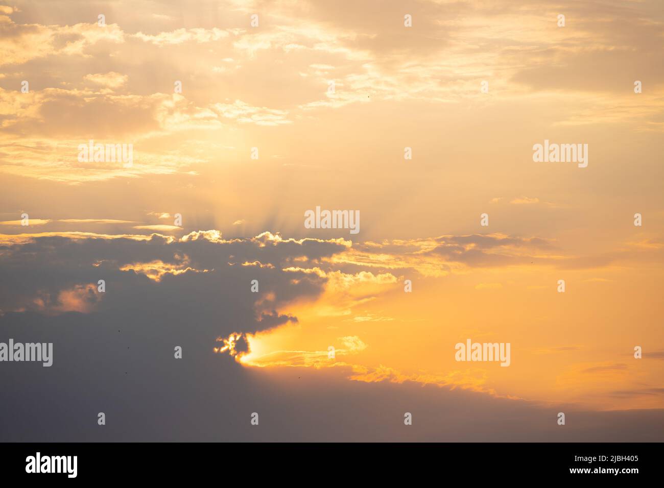 Beautiful night color sky sunset hi-res stock photography and images ...