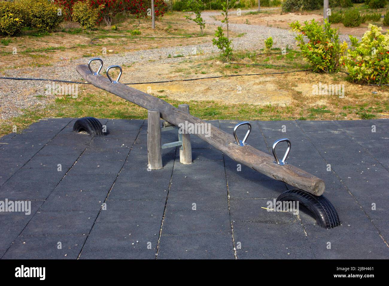 Tree with swing park hi-res stock photography and images - Alamy