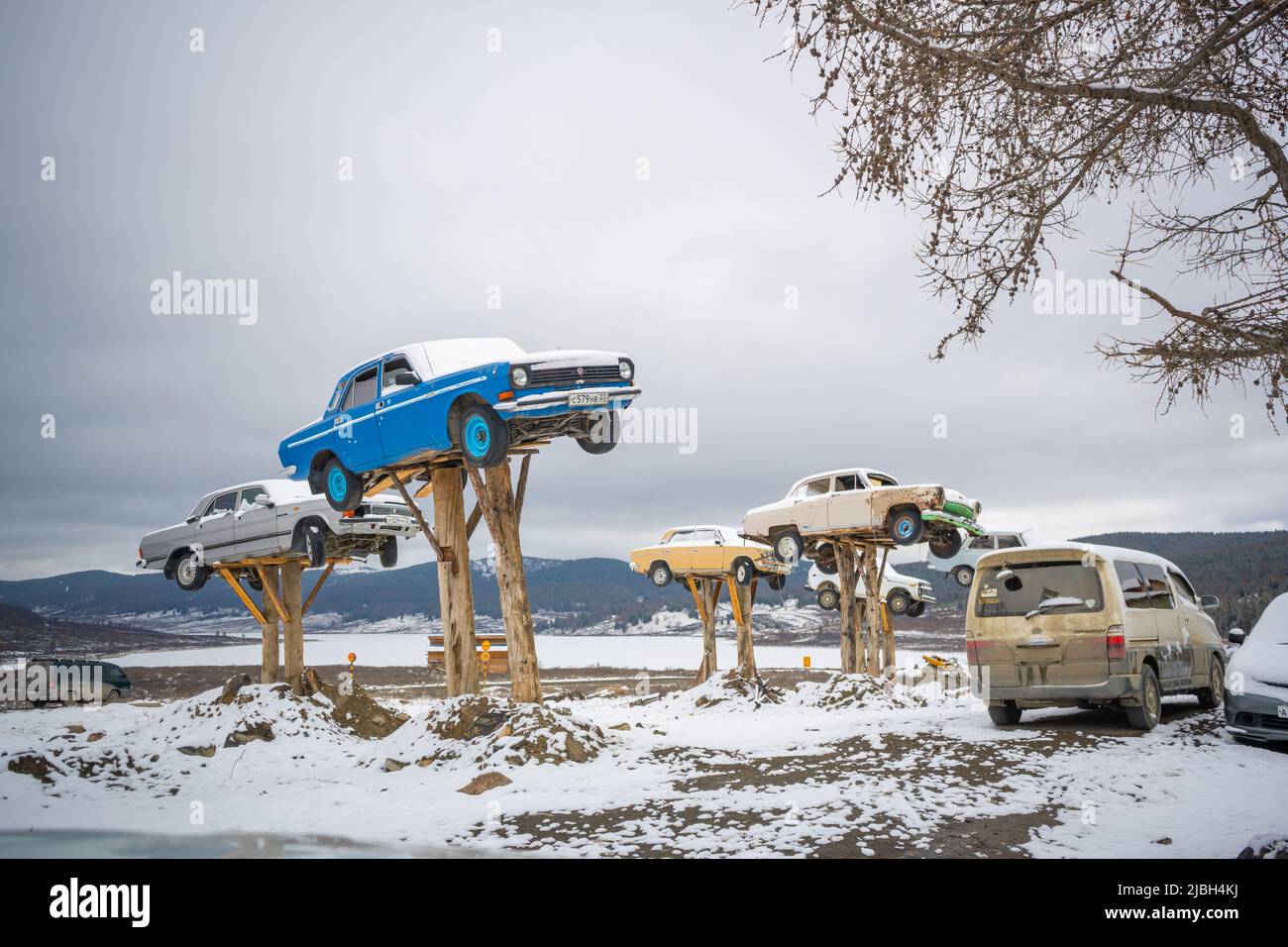 Russian minibus uaz hi-res stock photography and images - Alamy