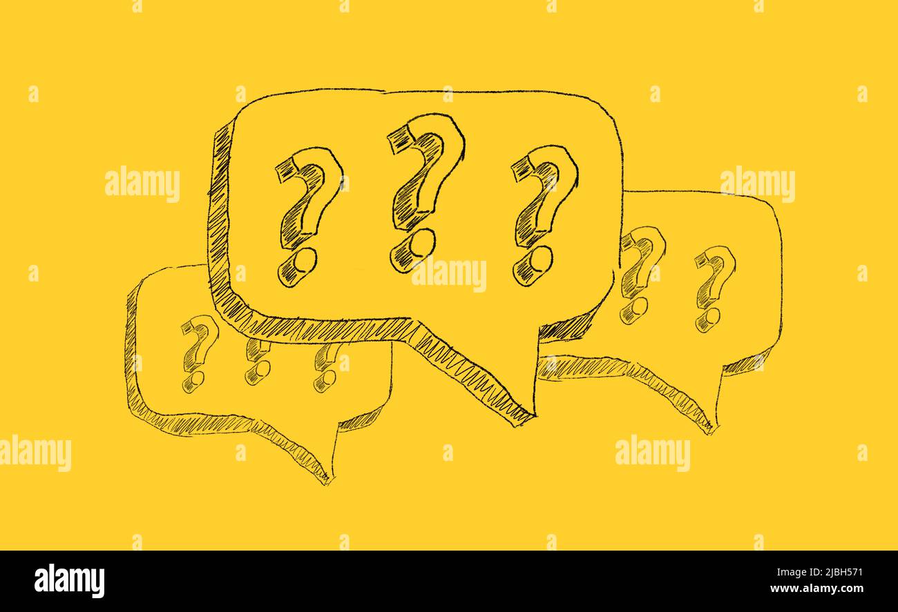 Bubbles question mark hi-res stock photography and images - Alamy