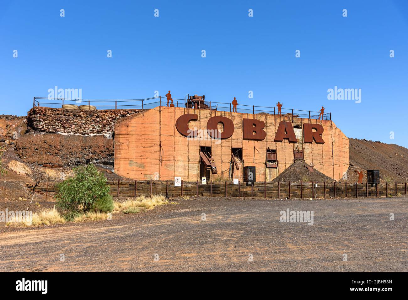 The Cobar Town Monument in New South Wales Stock Photo - Alamy