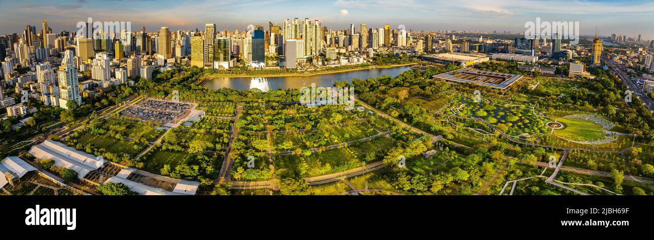 Benjakitti Park or Benchakitti forest park new design walkway in ... Benjakitti Park or Benchakitti forest park new design walkway in ...