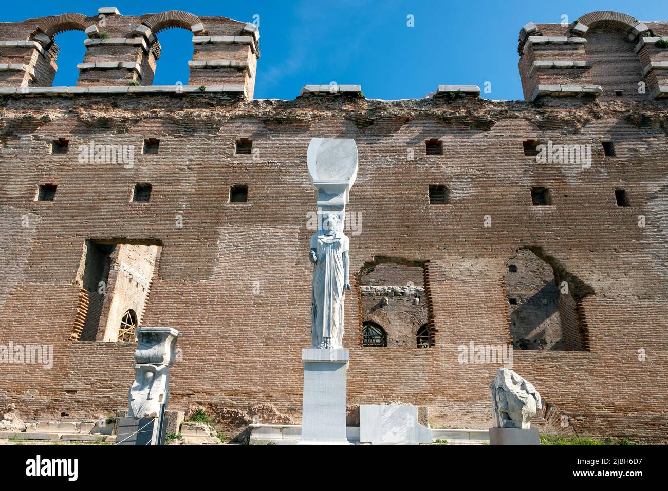 Red Basilica is a monumental ruined temple in the ancient city of ...