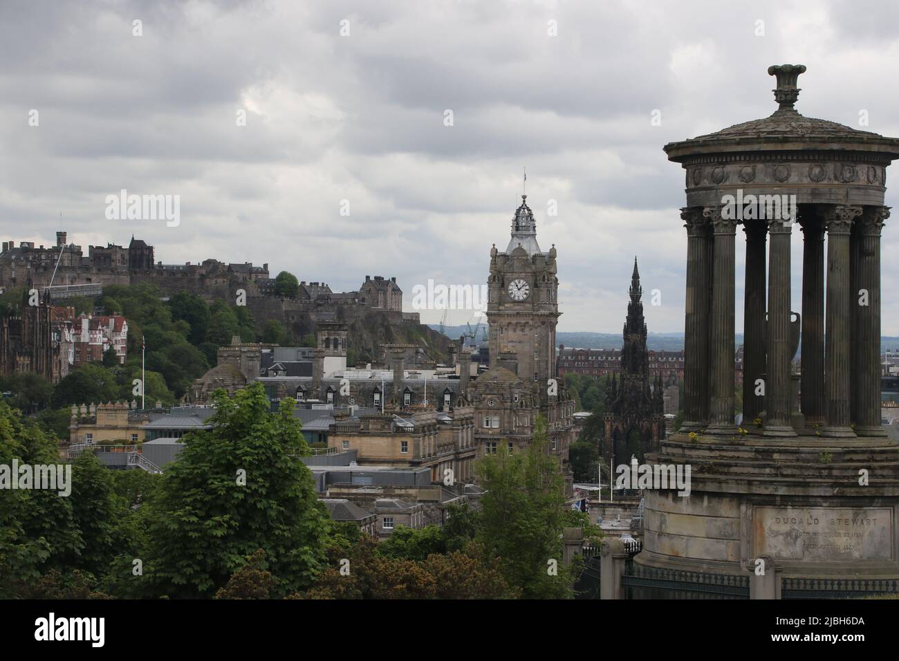 Edinburgh landmarks hi-res stock photography and images - Alamy