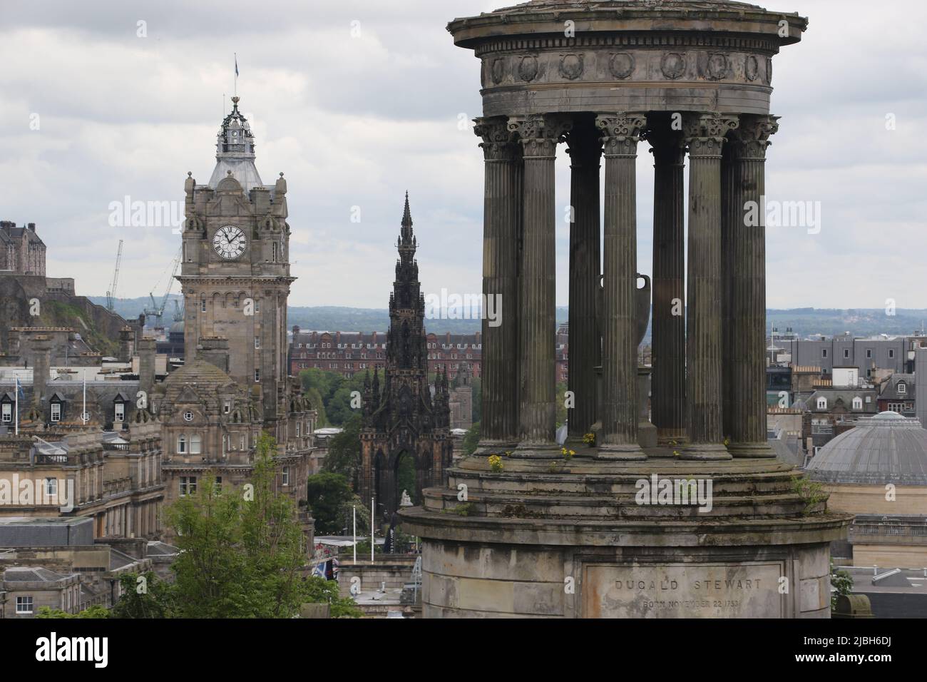 Edinburgh landmarks hi-res stock photography and images - Alamy