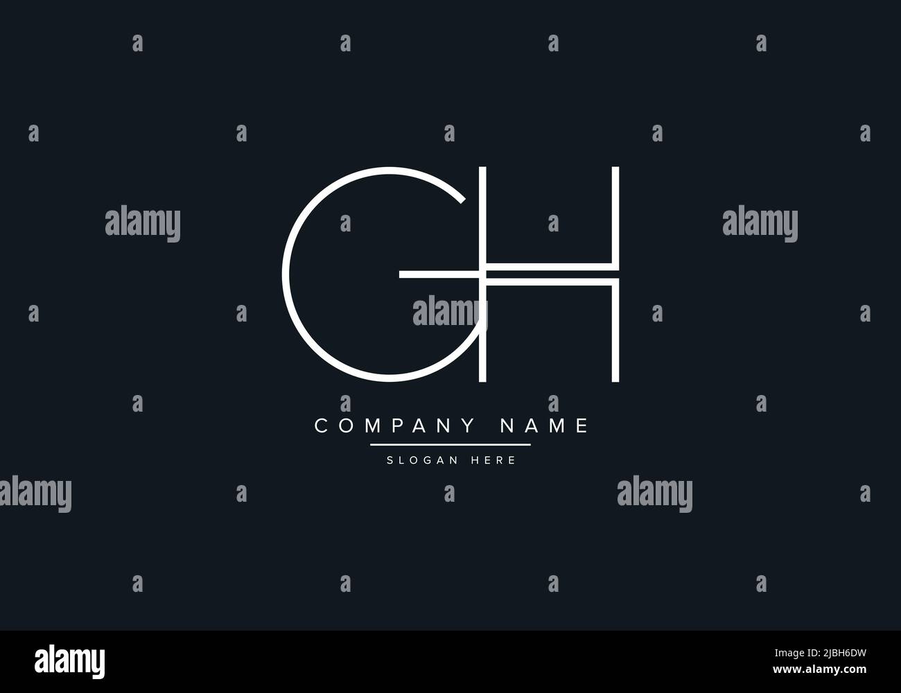 monogram GH alphabet initial line art logo vector, initial logo, logo ... monogram GH alphabet initial line art logo vector, initial logo, logo ...