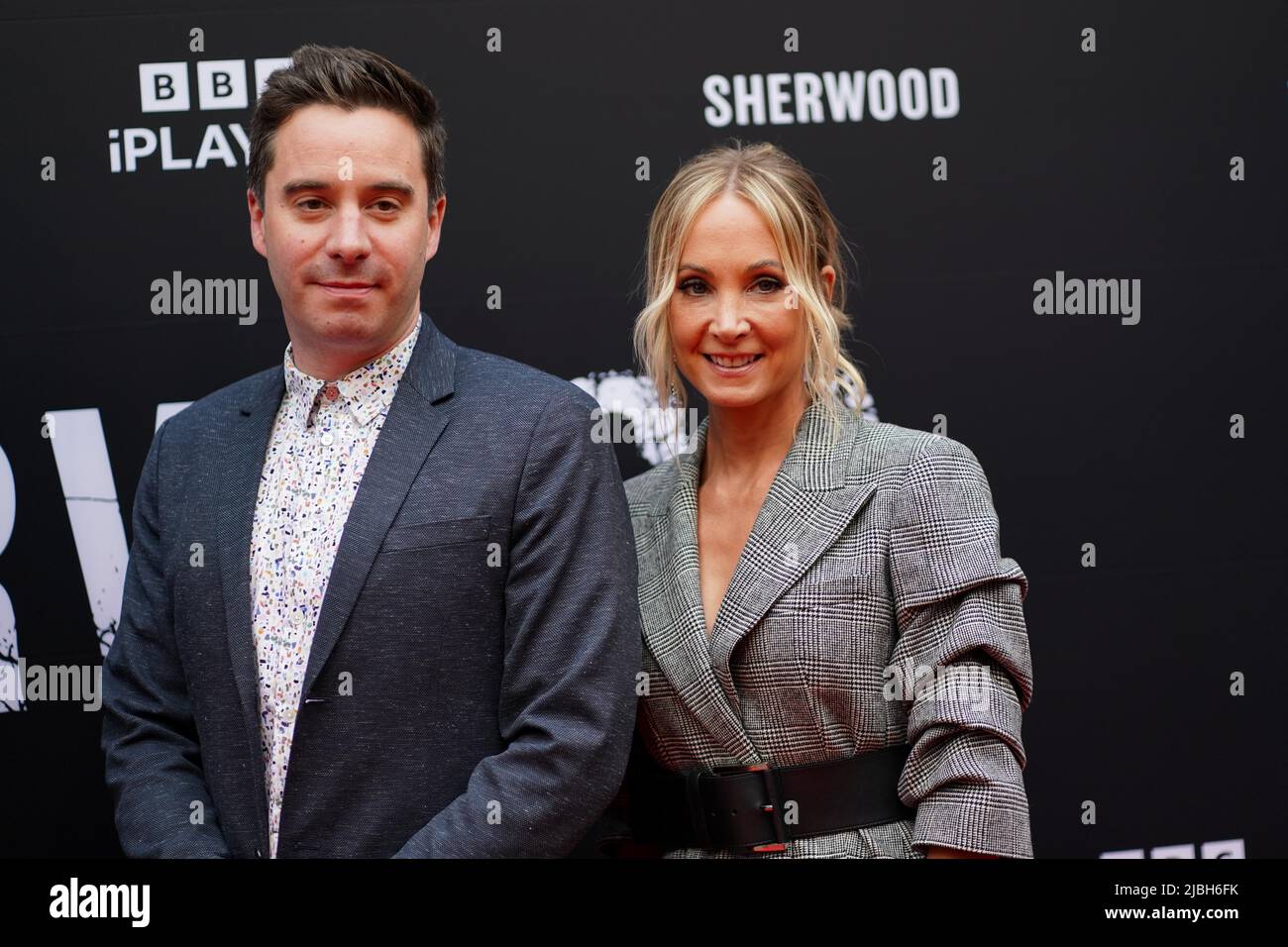 Writer James Graham and Joanne Froggatt attending the screening of BBC ...