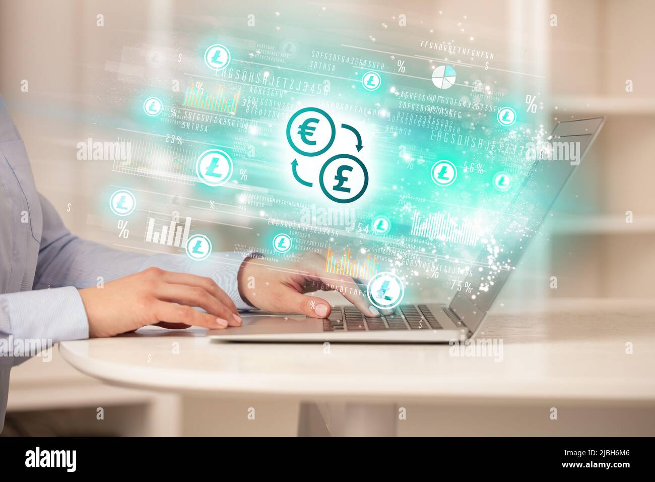 Man watching stock market on hi-res stock photography and images - Alamy