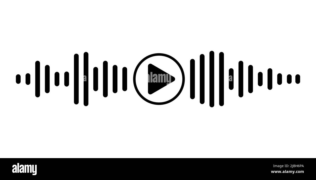 Voice messaging correspondence. Voice messages black icon with sound ...