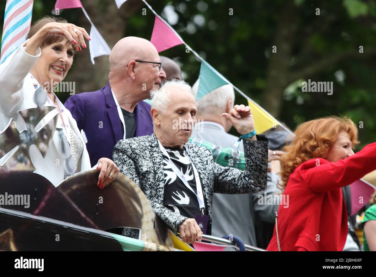 (L to R) Anita Madeleine Harris is an English actress, singer and ...