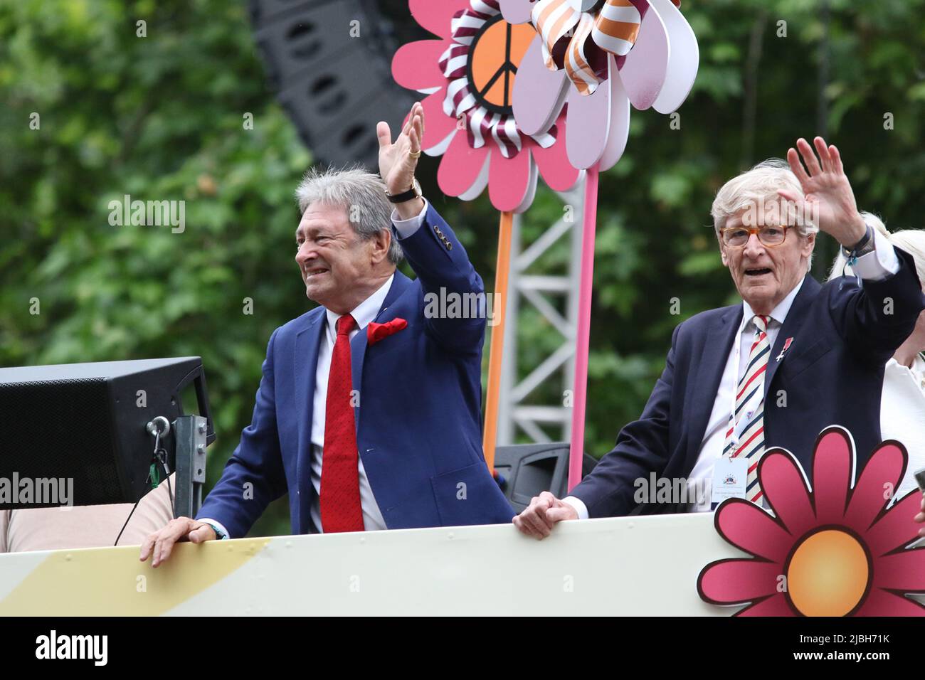 (L to R) Alan Fred Titchmarsh is an English gardener, broadcaster, TV ...
