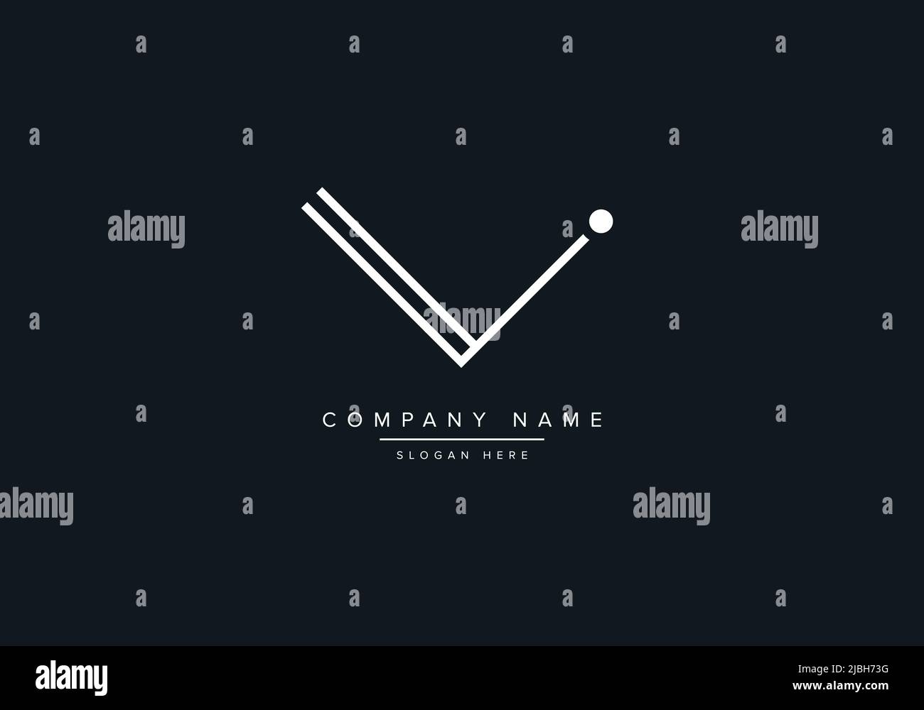 alphabet letters monogram icon logo VI Stock Vector Image & Art - Alamy