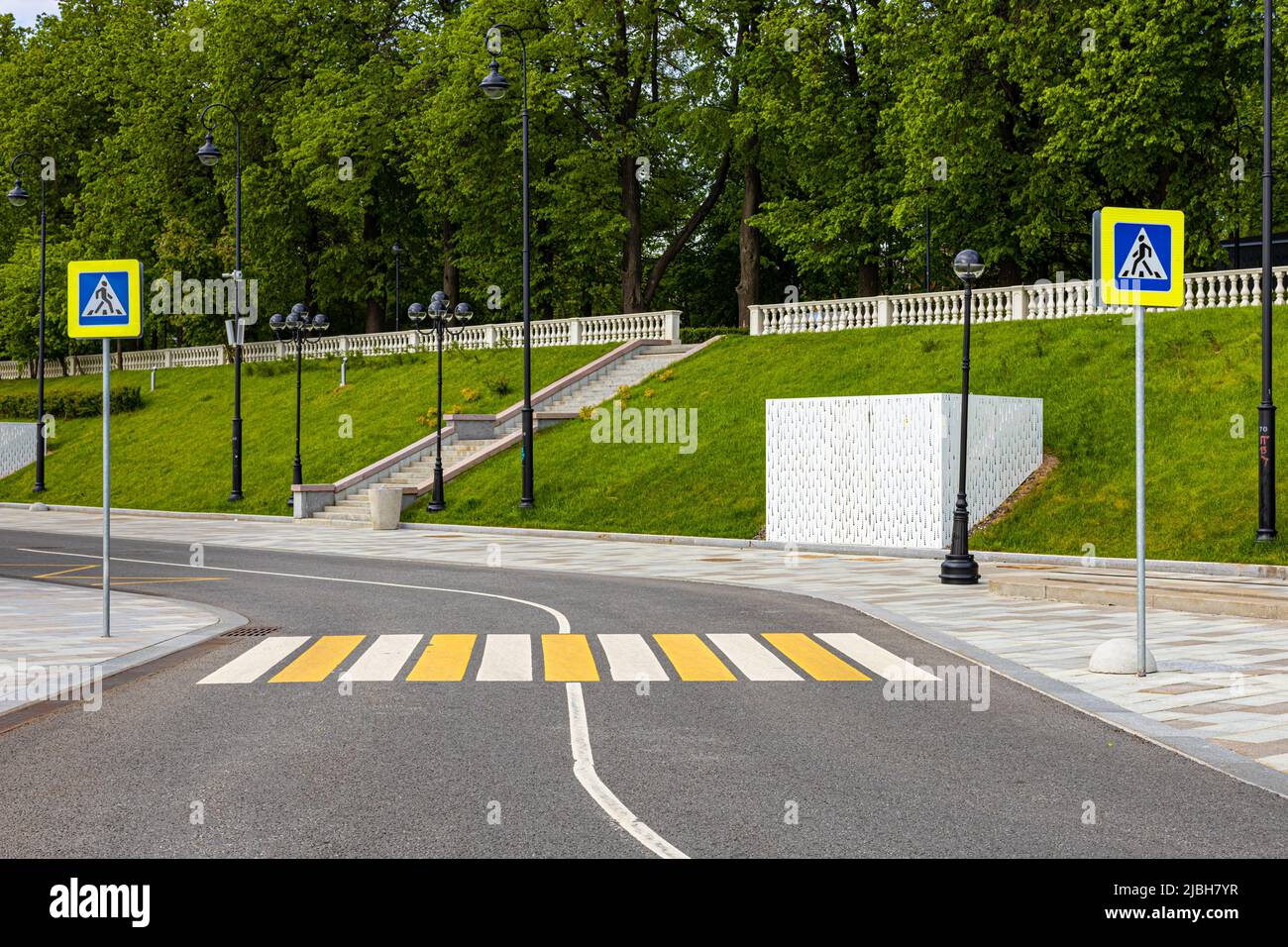 Zebra traffic signs hi-res stock photography and images - Alamy