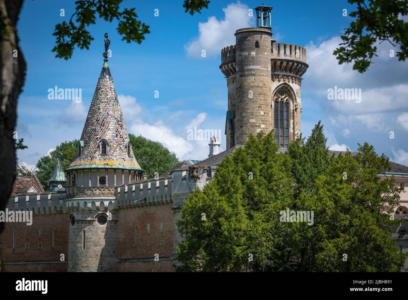 The castles of Laxenburg are located in the municipality of Laxenburg ...