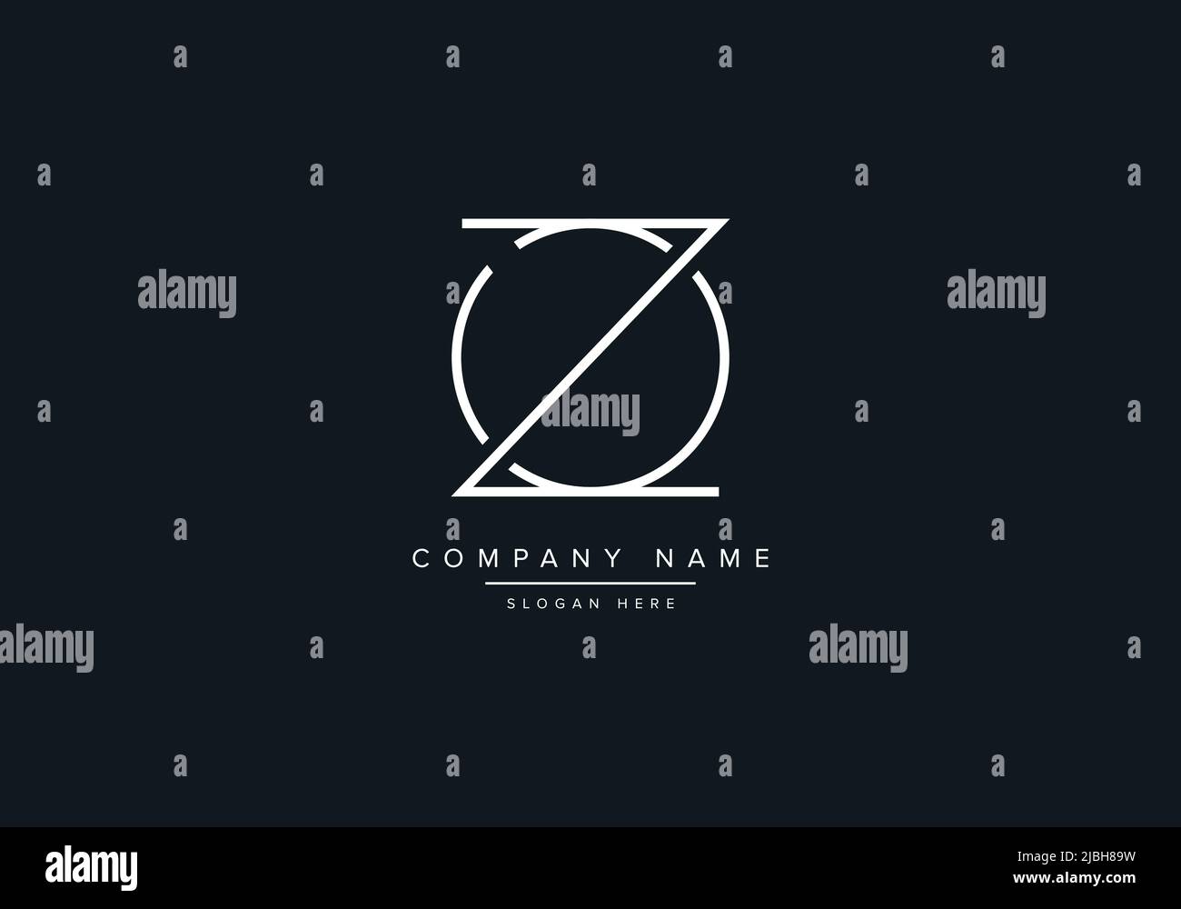 Letter oz logo hi-res stock photography and images - Alamy