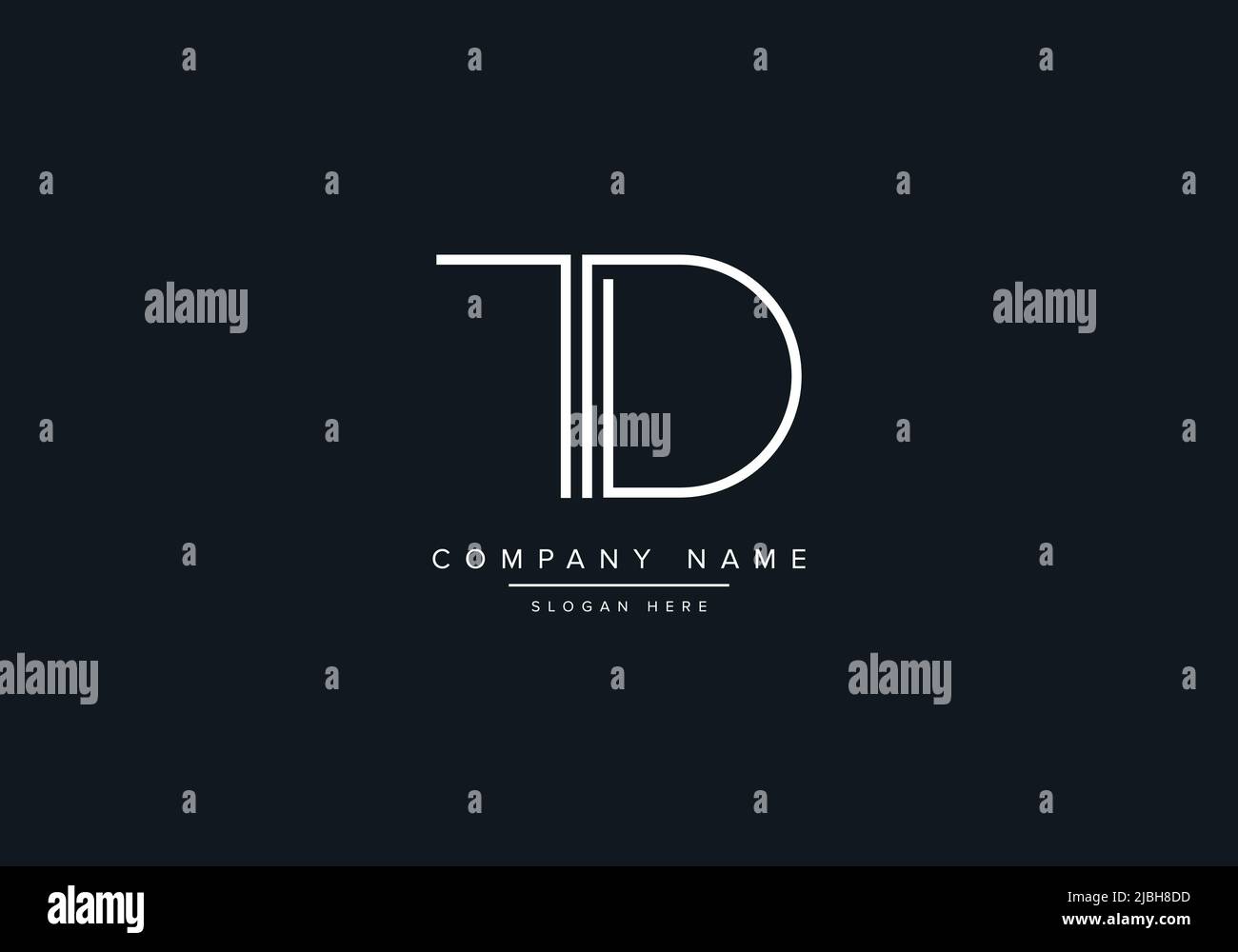 Td letters hi-res stock photography and images - Alamy