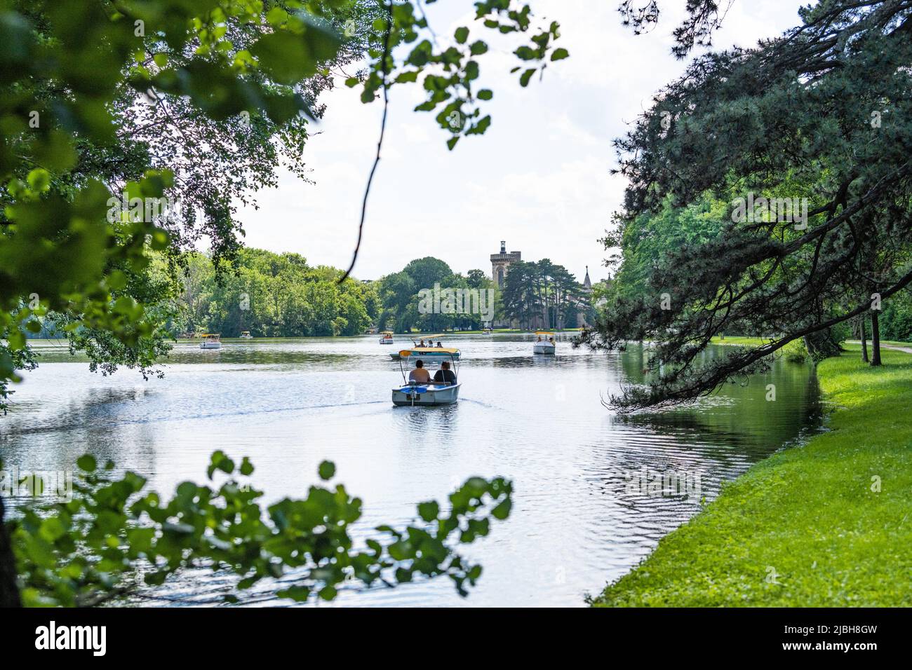 The castles of Laxenburg are located in the municipality of Laxenburg ...