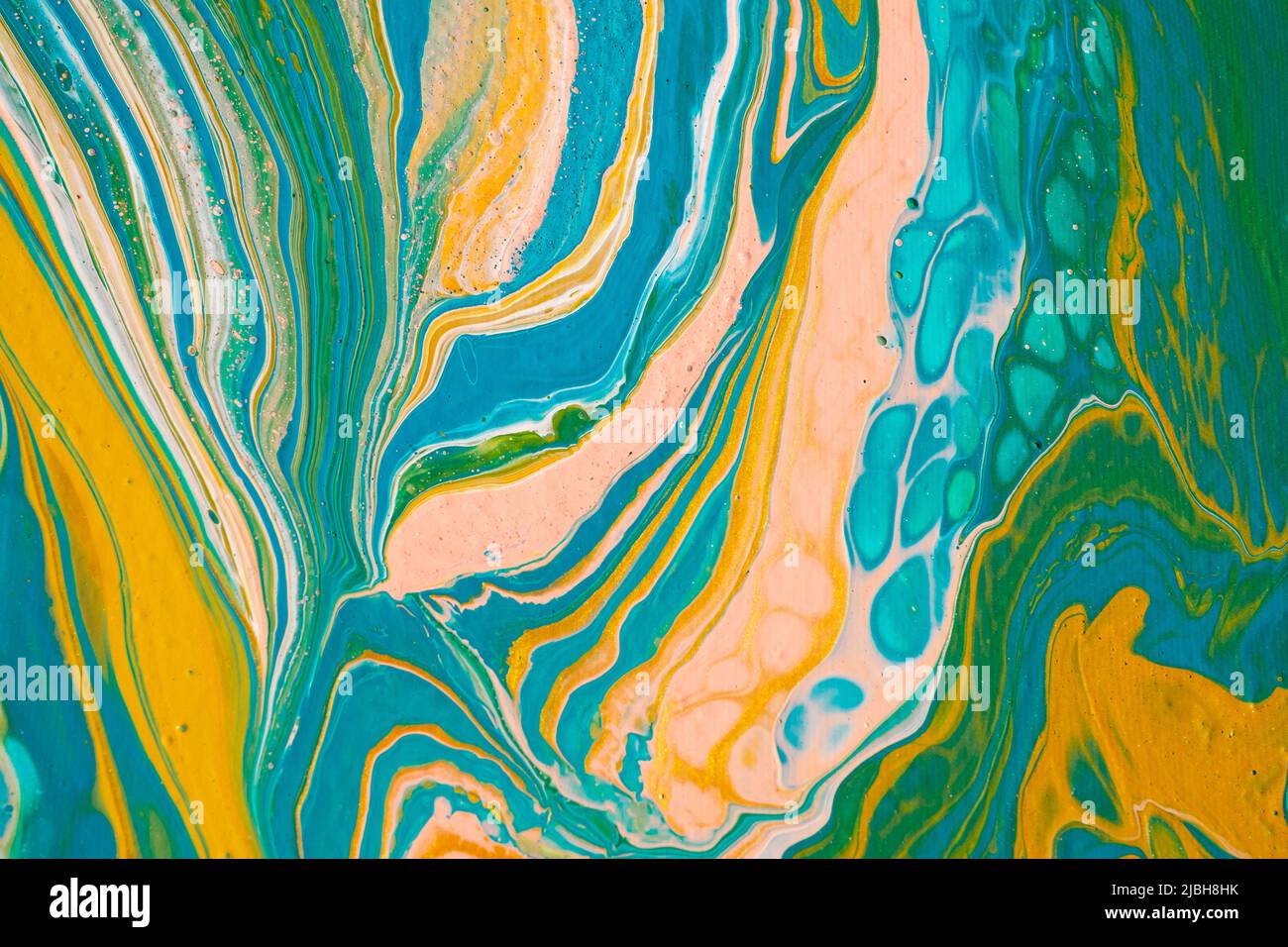 Background with an abstract mixing paint effect Stock Photo - Alamy