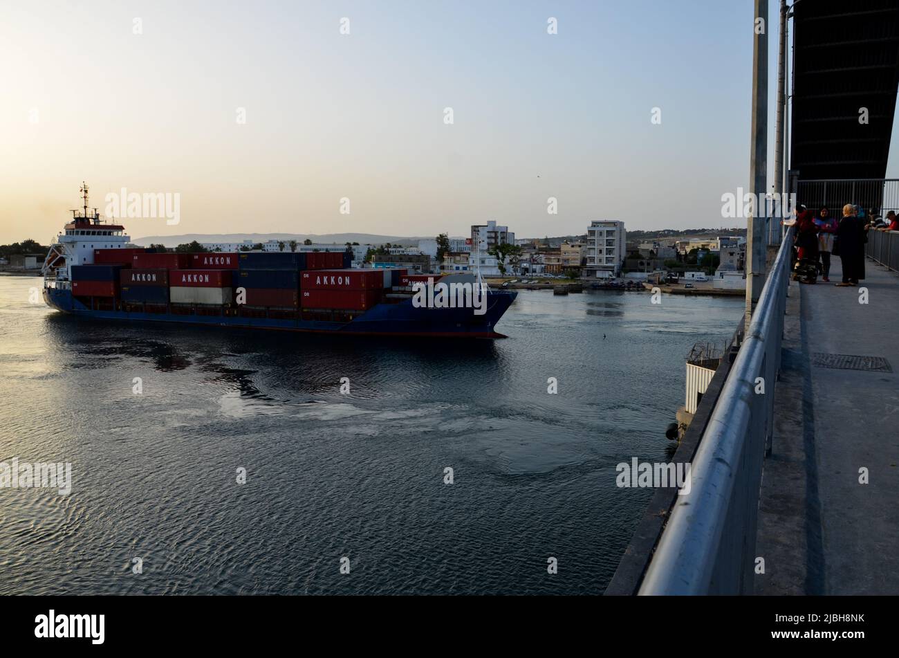 Tunis, Tunisia. 6th June, 2022. Bizerte, Tunisia. June 6, 2022: The ...
