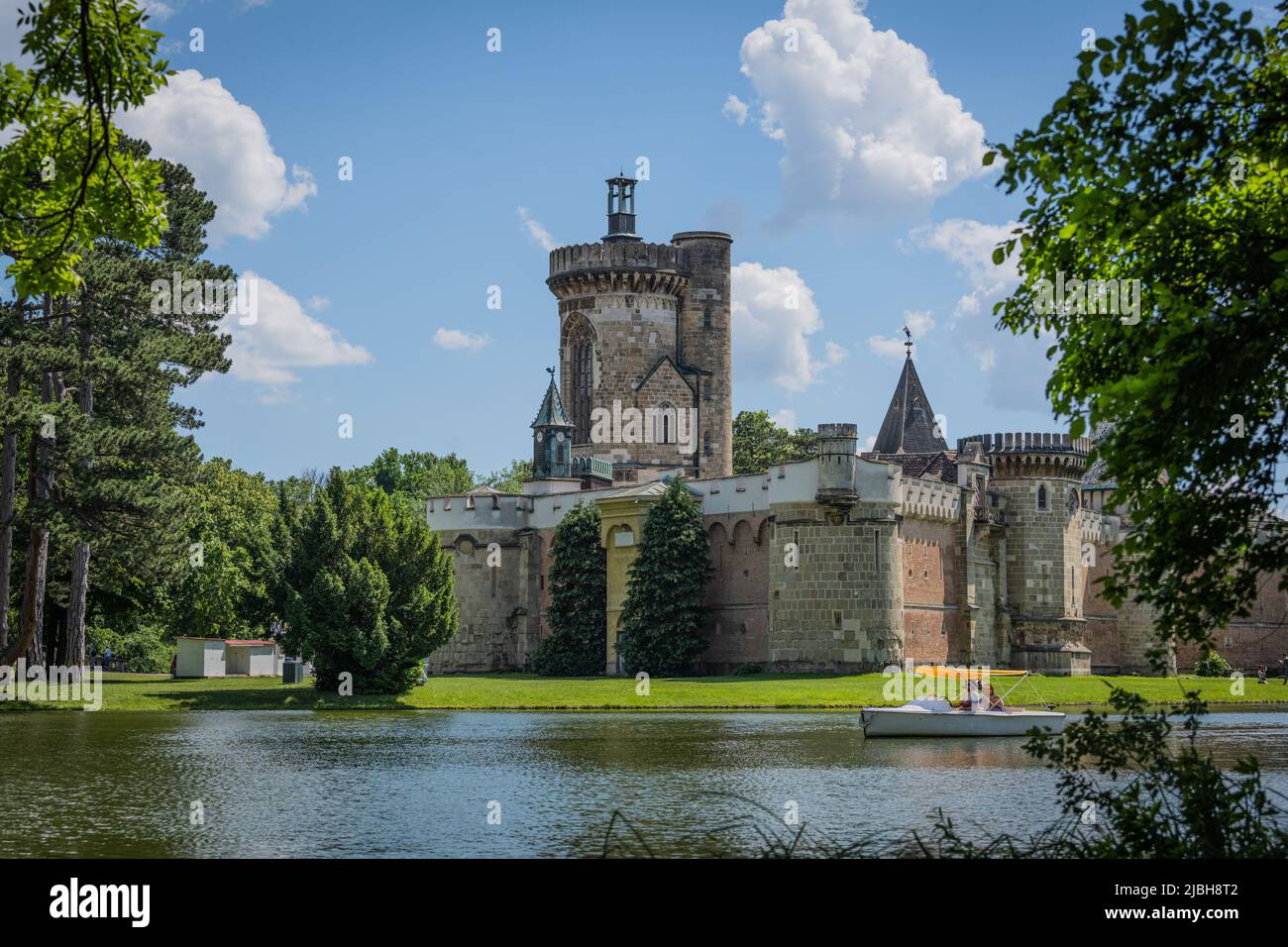 The castles of Laxenburg are located in the municipality of Laxenburg ...