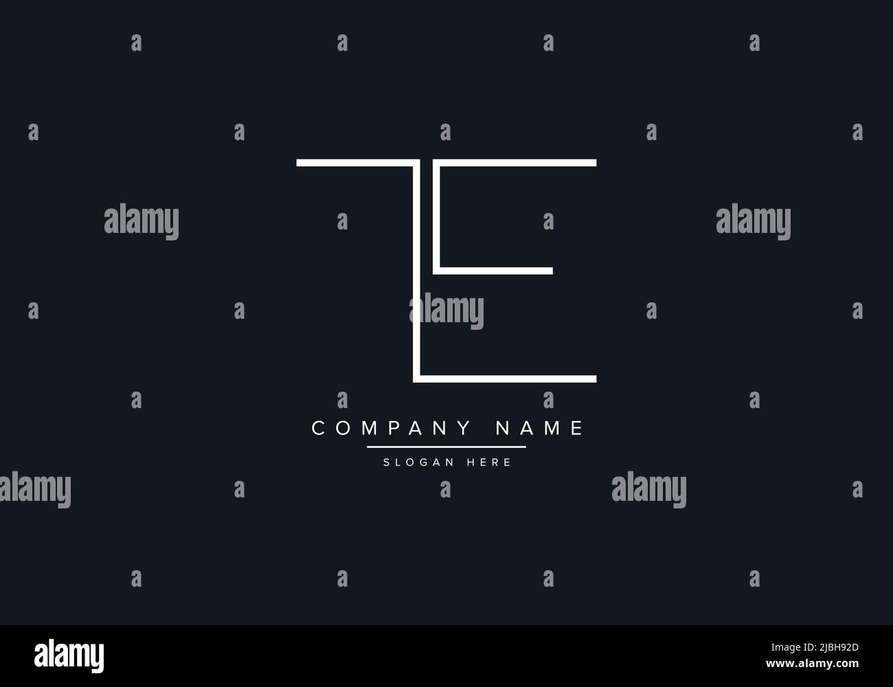 Te modern logo hi-res stock photography and images - Alamy