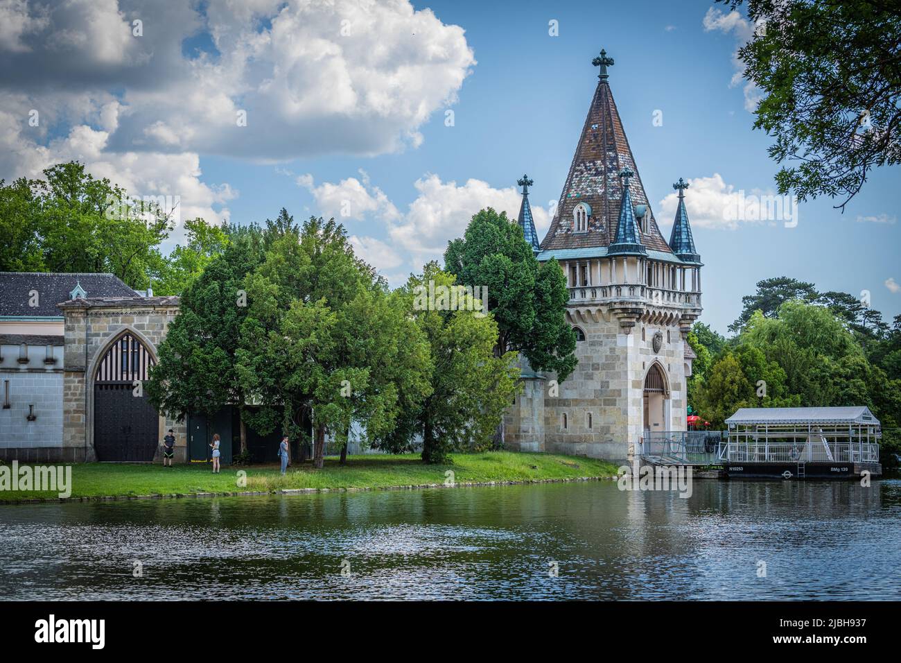The castles of Laxenburg are located in the municipality of Laxenburg ...