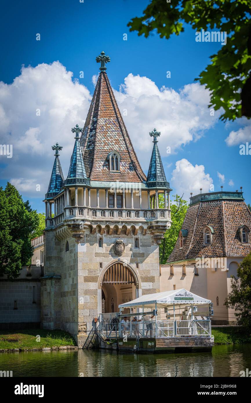 The castles of Laxenburg are located in the municipality of Laxenburg ...