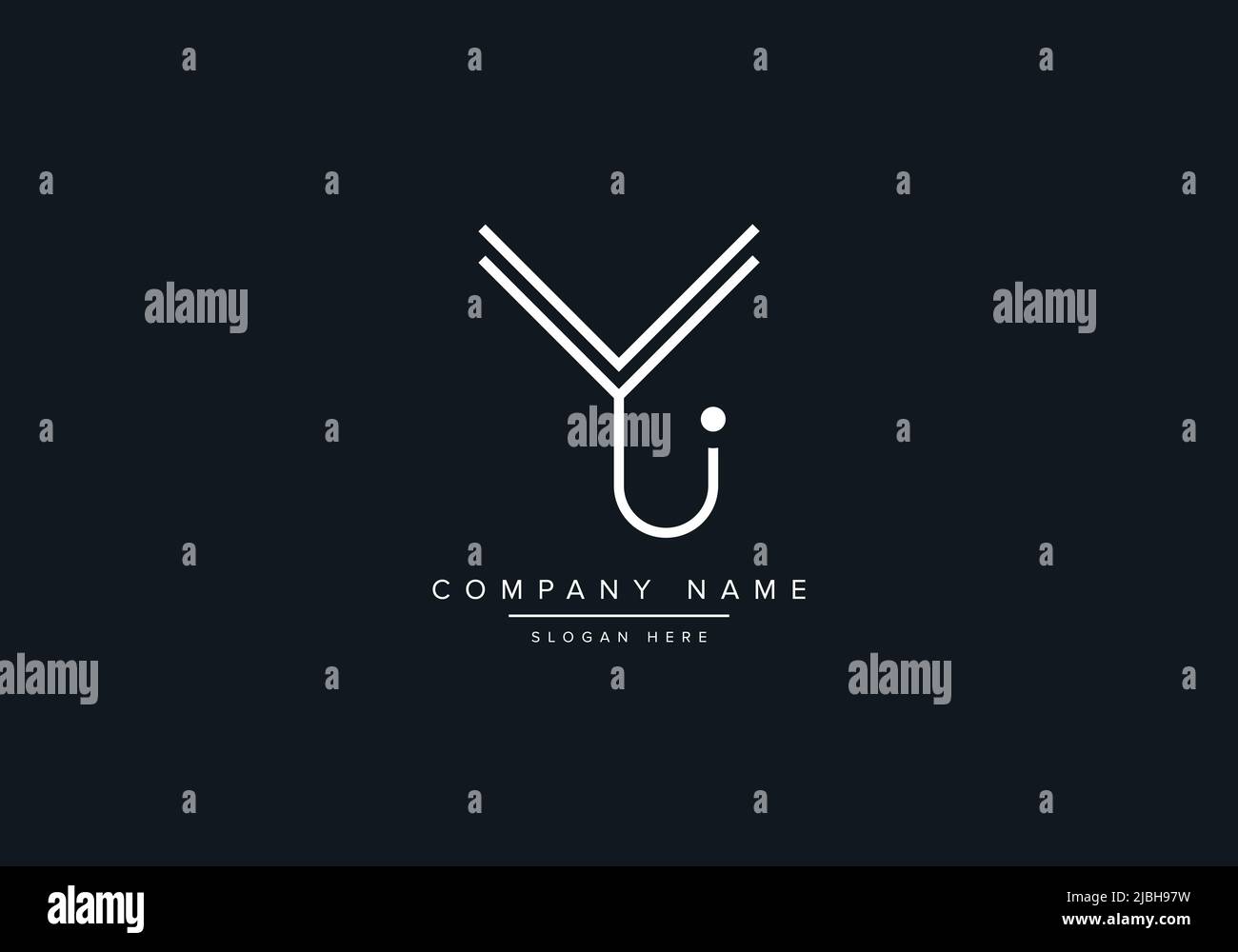 Letter i tech logo hi-res stock photography and images - Alamy