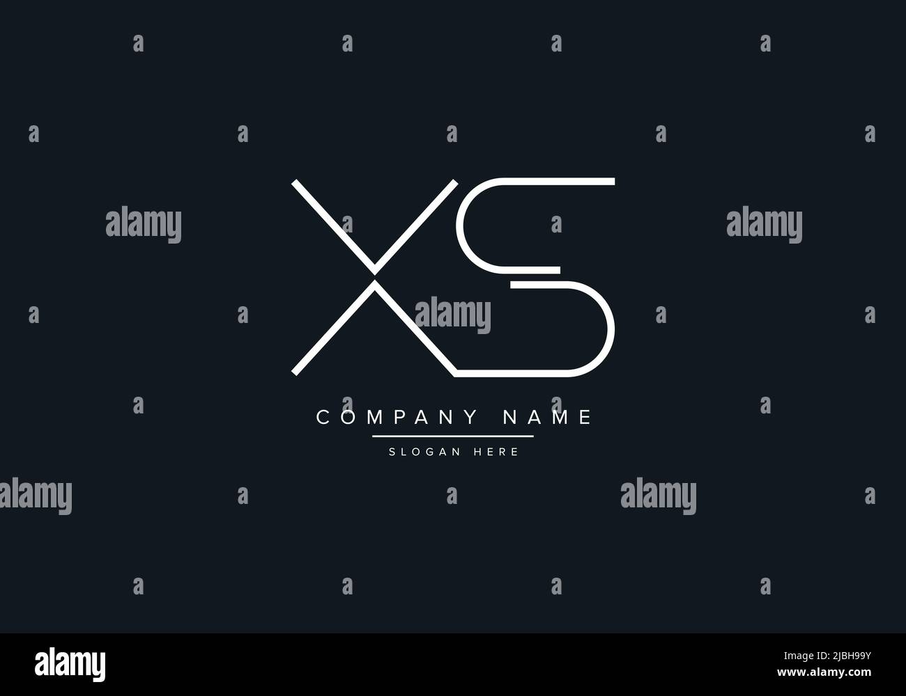 Letter xs logo hi-res stock photography and images - Alamy