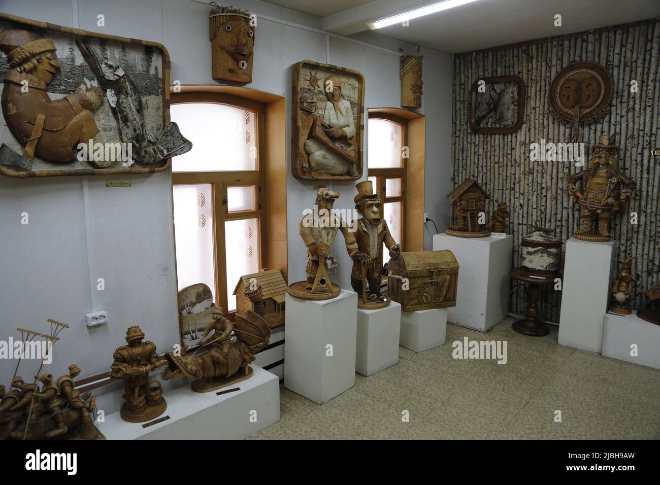 Handicraft, artwork and figurines from the period of the Soviet Union ...
