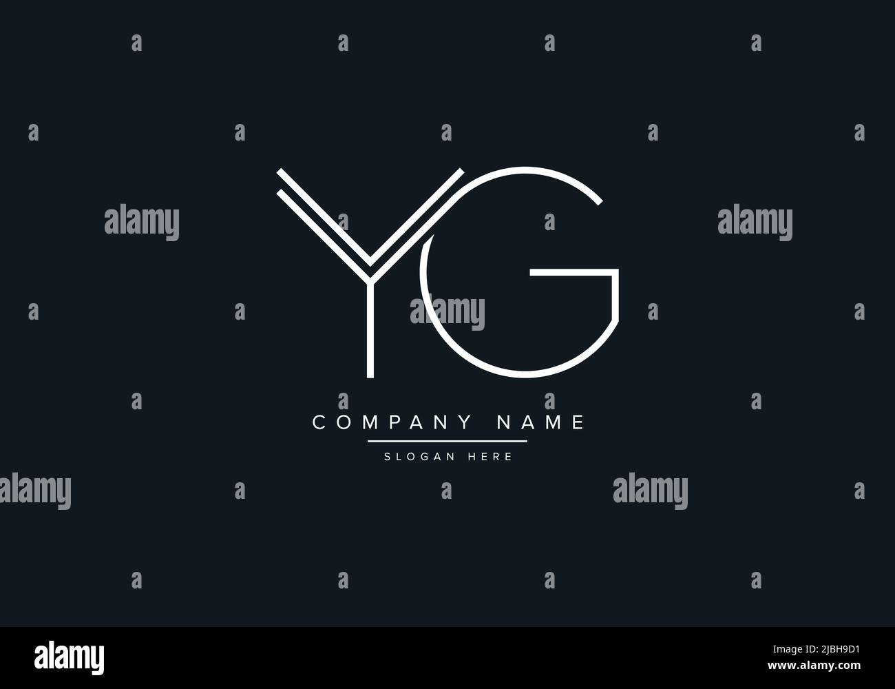 YG abstract letters logo monogram Stock Vector Image & Art - Alamy